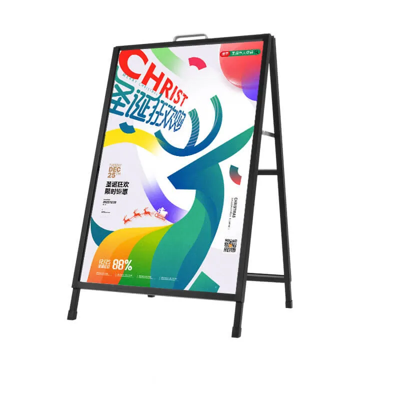 A frame sidewalk poster stand - Rissun Inc